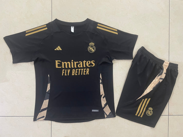 Real Madrid Training Kit - Black/Gold – False 9 Football