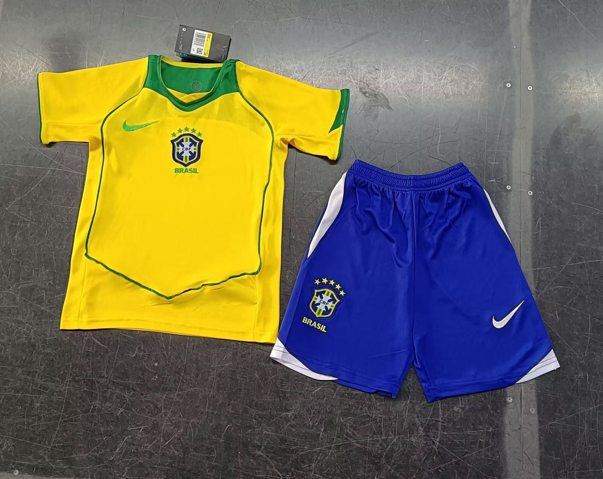 Brazil 2004 Home - Kids – False 9 Football