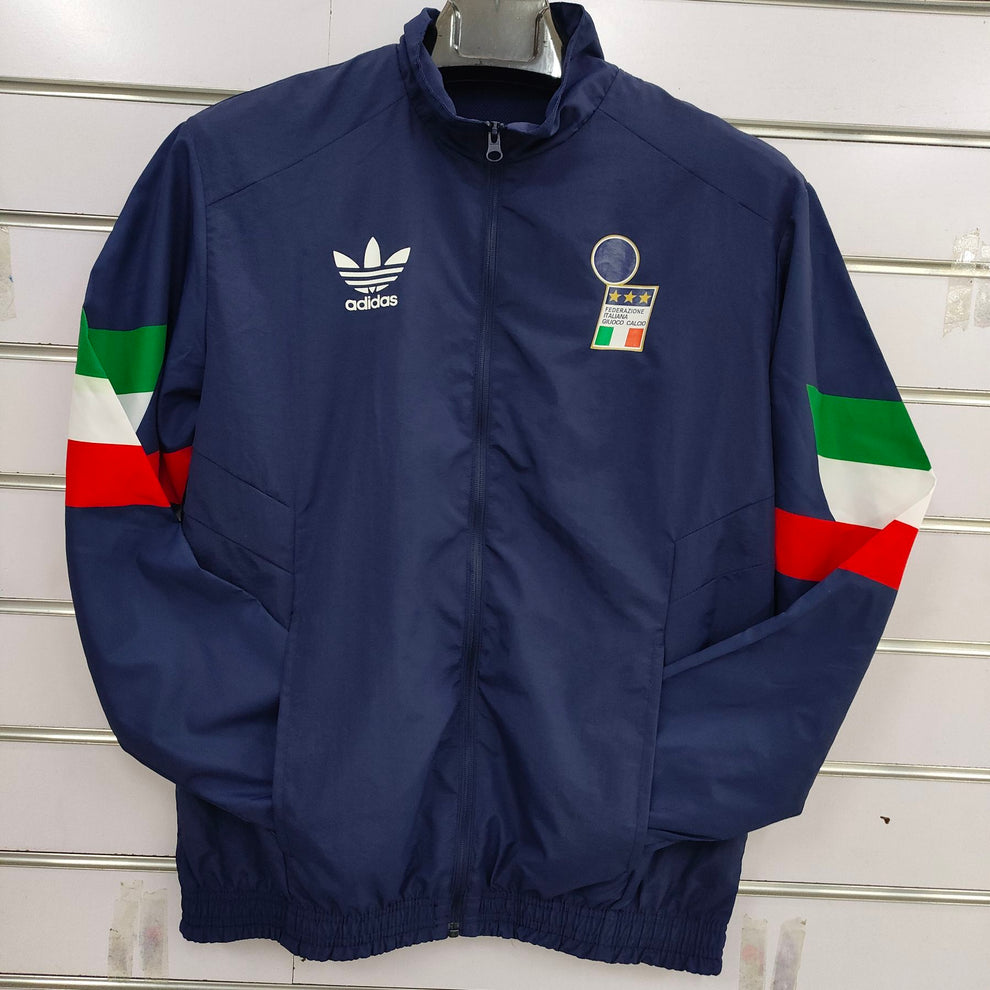 Italy Retro Windbreaker – False 9 Football