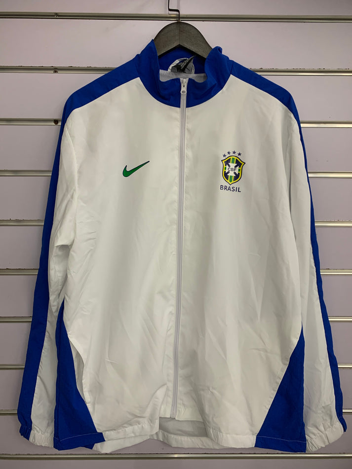 Brazil Retro Windbreaker – False 9 Football